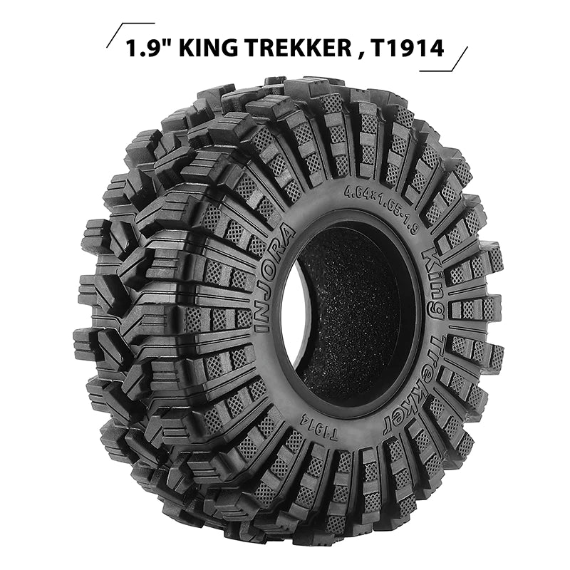 King Trekker 1.9" A/T Tires 118*42mm – GT RC
