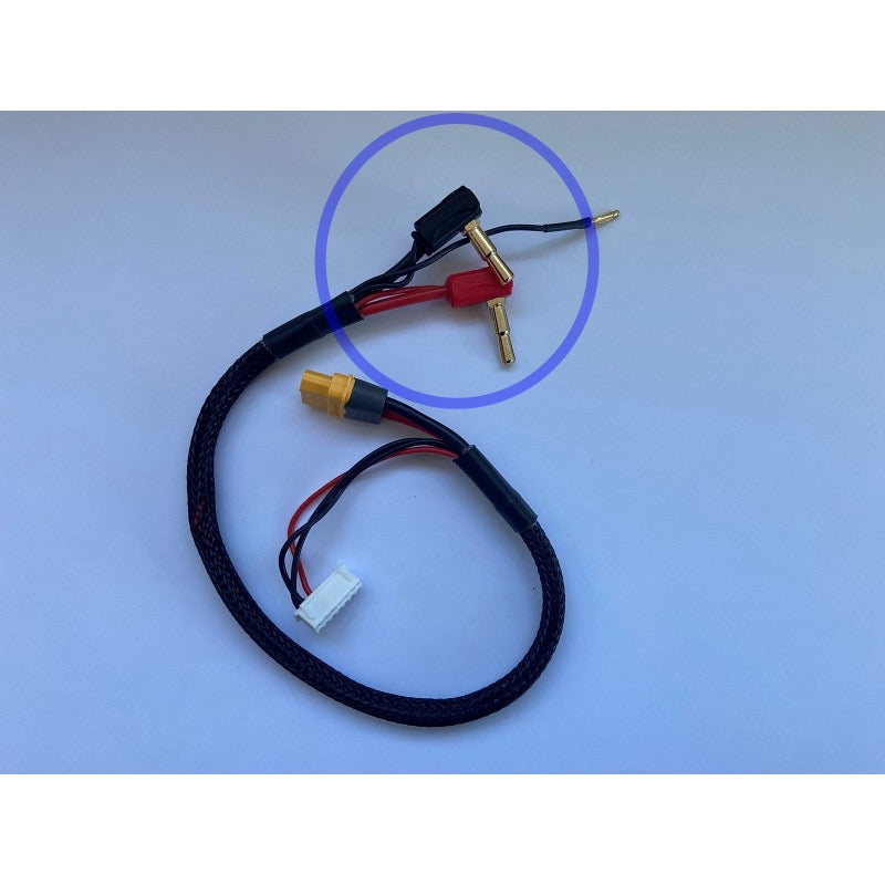 90 Degree 4-5mm Stepped Charge Plug/Bullet with Plastic Cover, Prevent ...