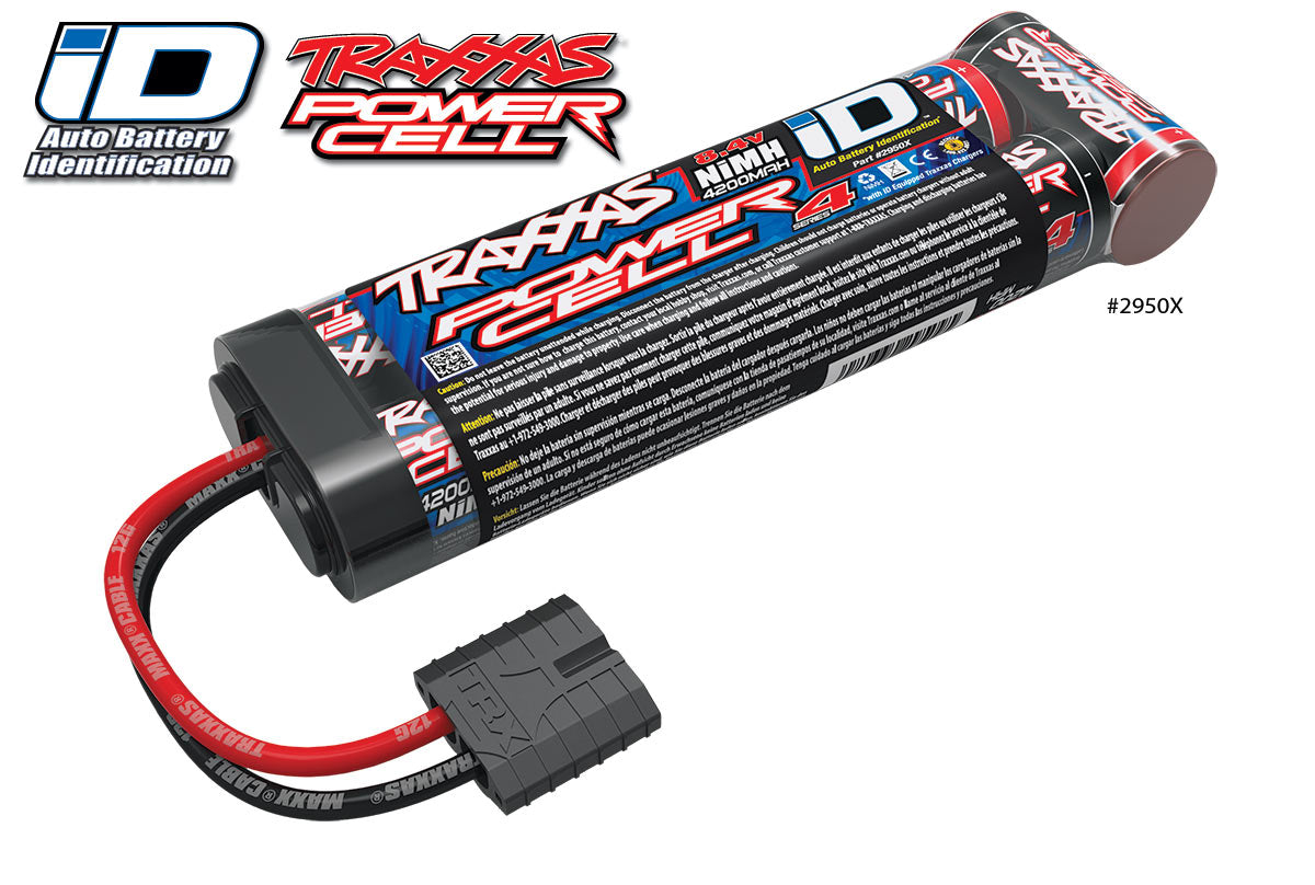 Traxxas Power Cell Series 4 Power Cell, 4200mAh (NiMH, 7-C flat, 8.4V ...